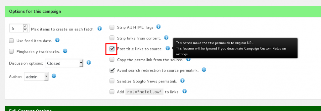 How to link the post title to the source permalink? - etruel.com