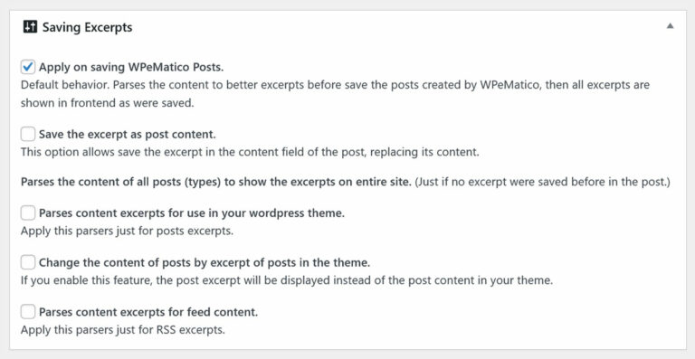 How to create a global configuration for Better Excerpts - etruel.com