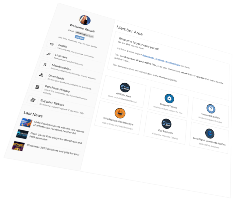 Etruel Member Profile Redesigned! - etruel.com